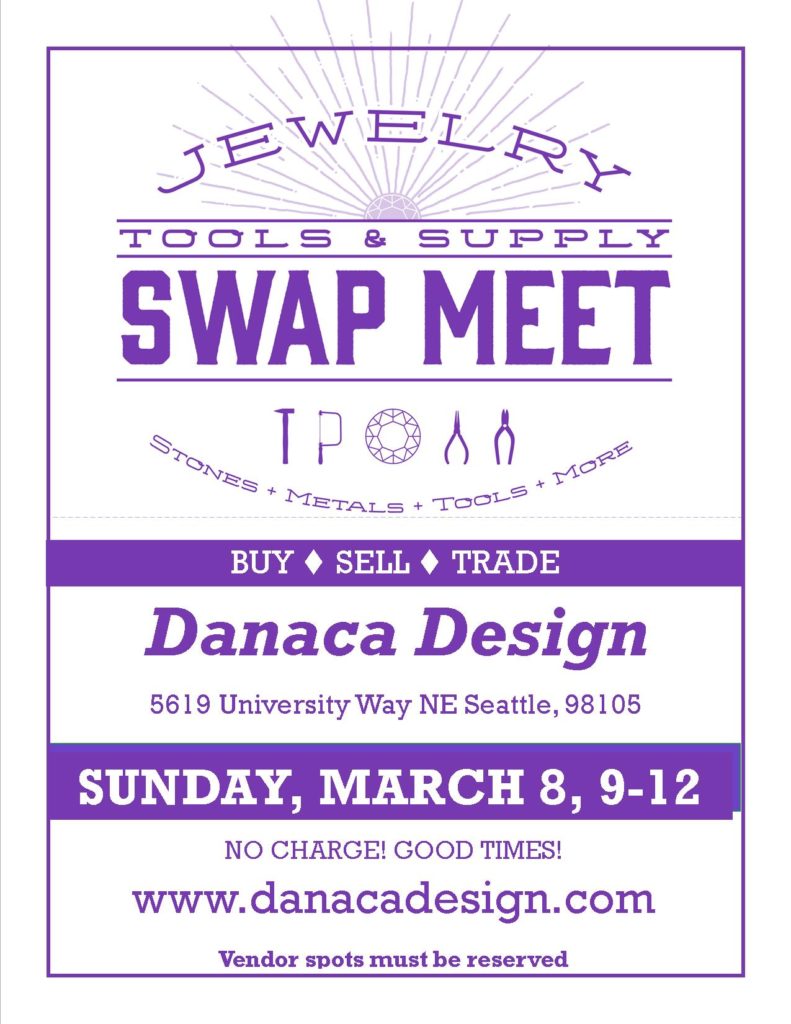 Annual Tool and Supply Swap Meet – Danaca Design